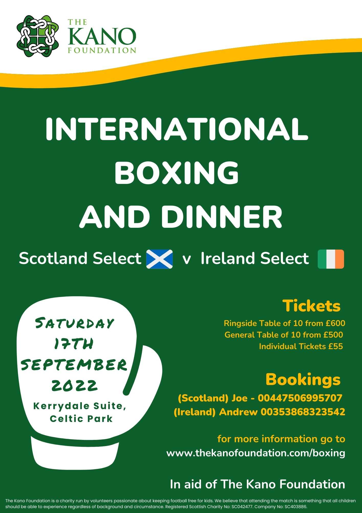 The Kano Foundation - International Boxing Night | The Kano Foundation