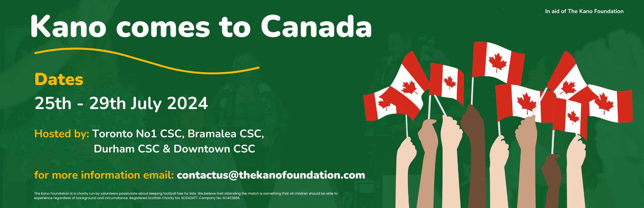 The Kano Foundation - Kano comes to Canada | The Kano Foundation